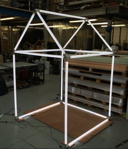 GAP Illuminated House Display | PEP Retail Signage and Display